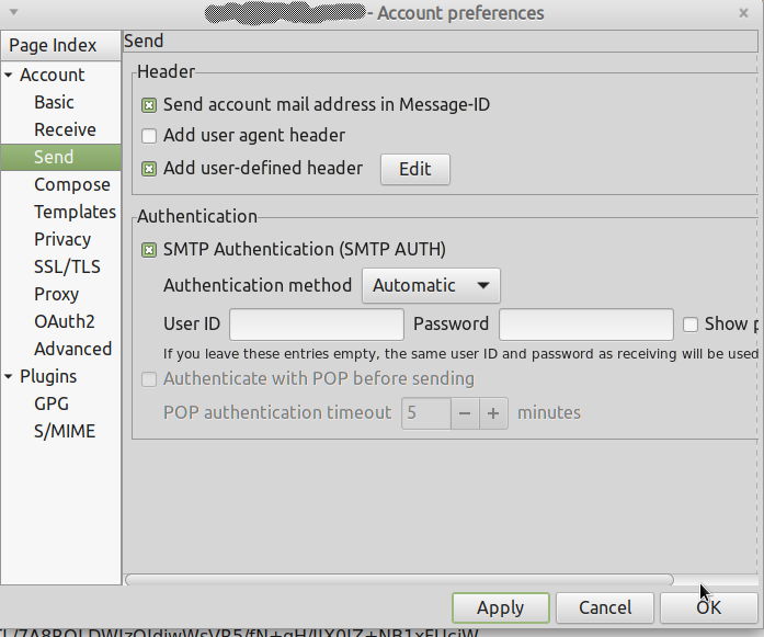 custom headers in claws mail – trivia